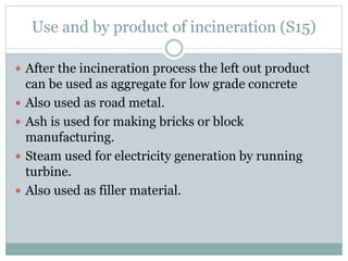Incineration | PPTX