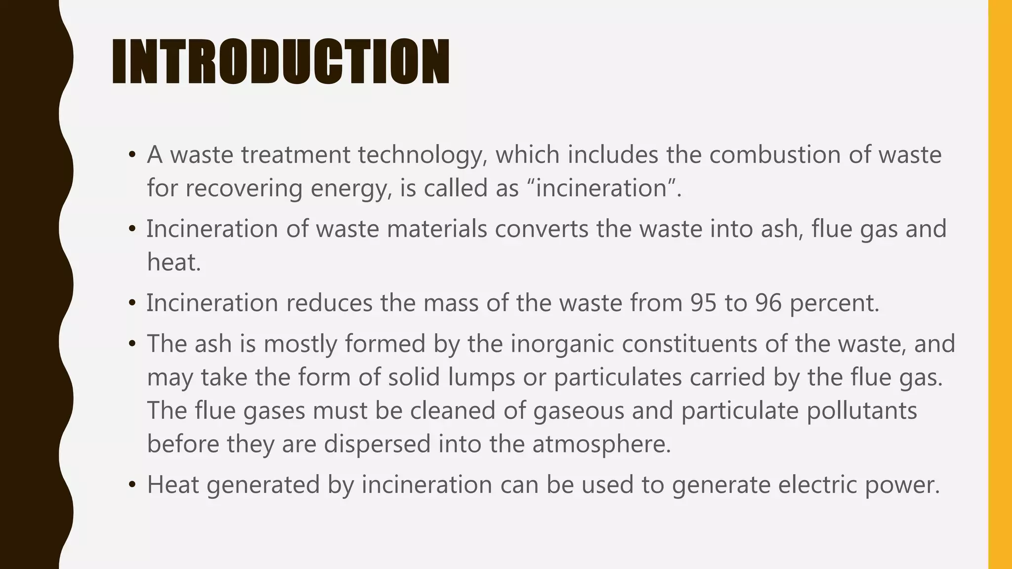Incineration of plastic Watste, Energy recovery from plastic waste | PPT