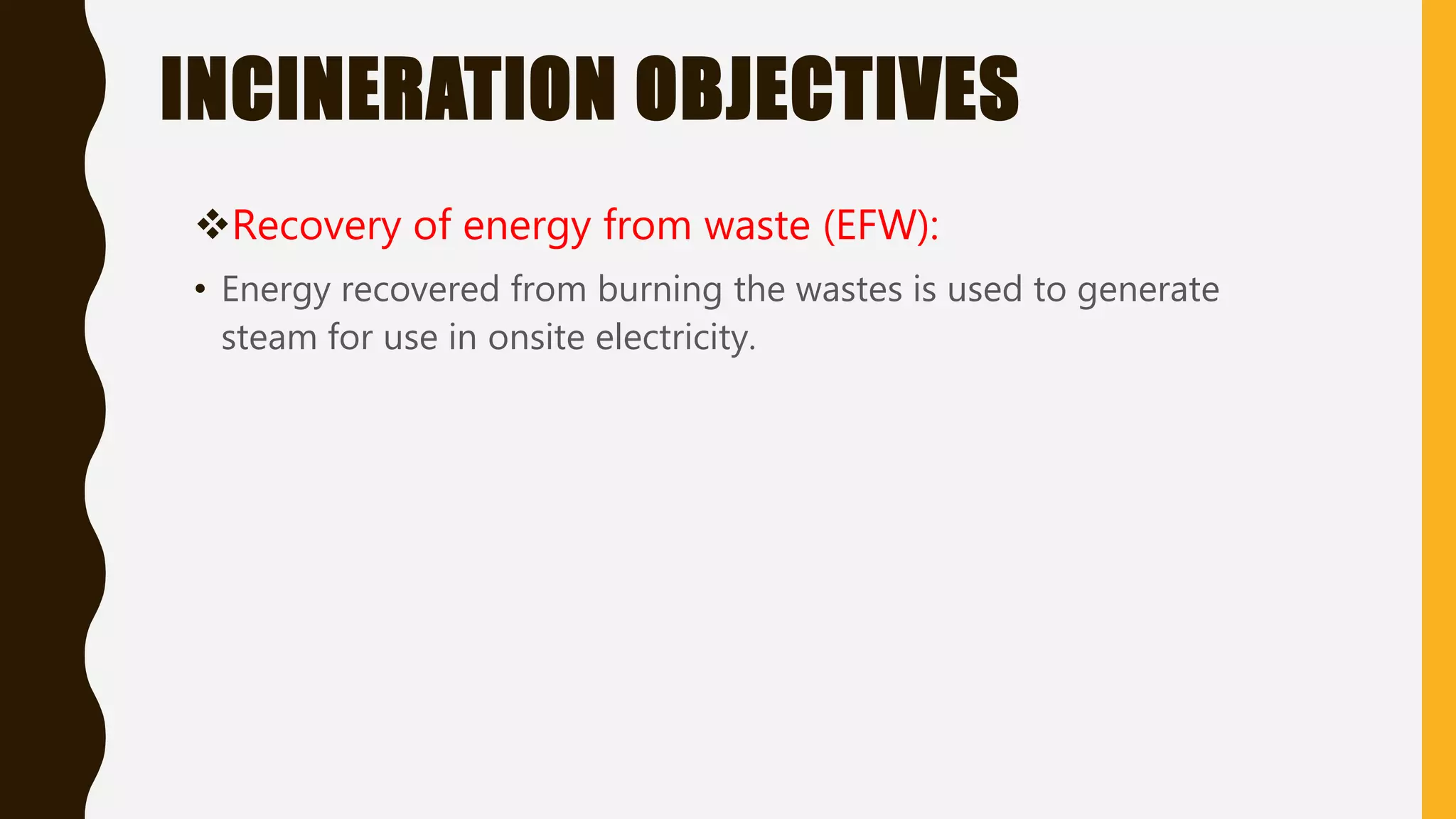 Incineration of plastic Watste, Energy recovery from plastic waste | PPT