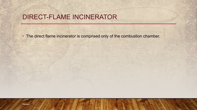 Incineration ppt | PPTX