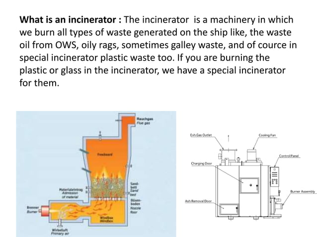 Marine Incinerator