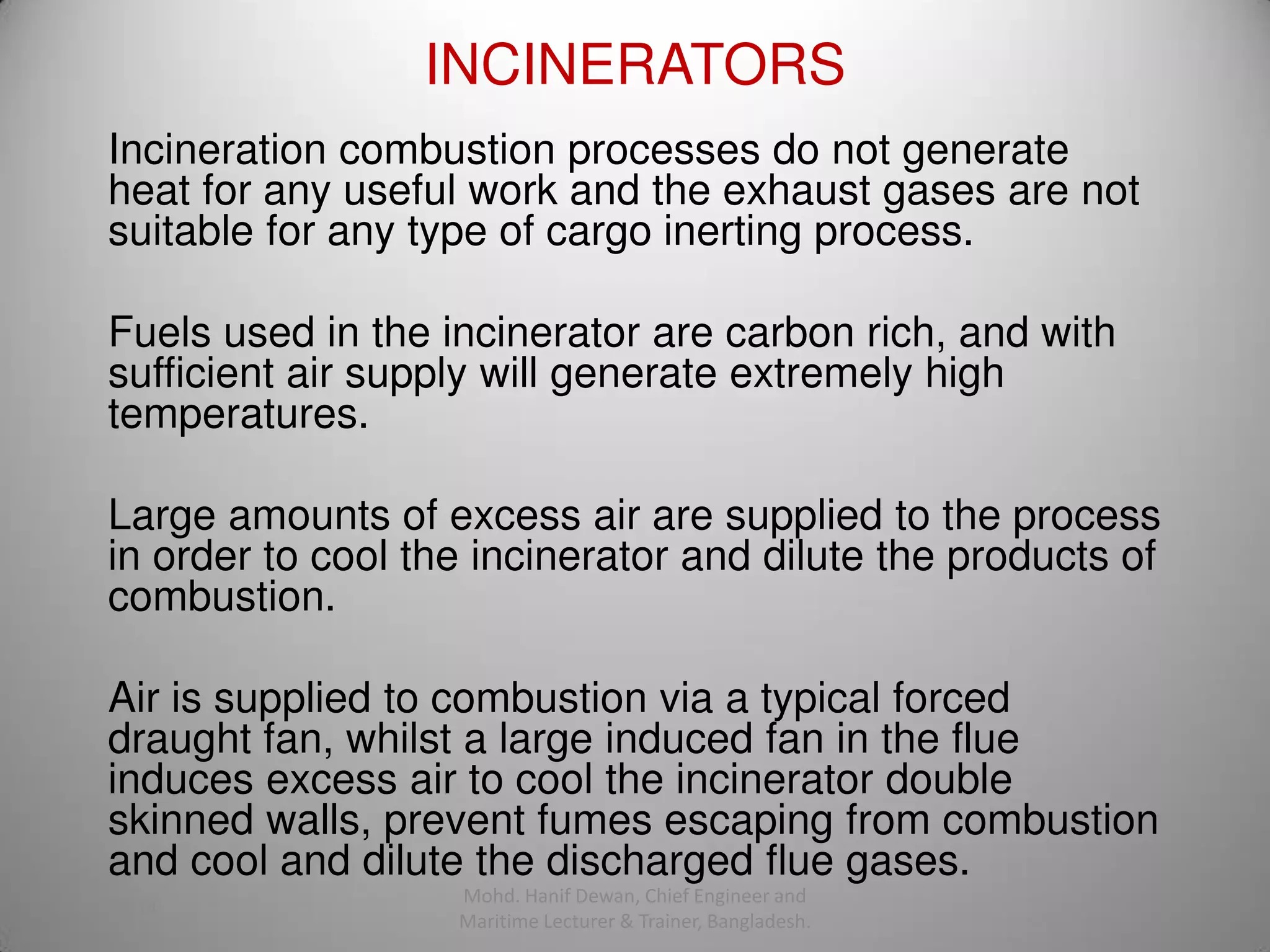 Incinerator and MARPOL Requirements | PDF