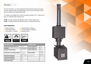 Incinerator product catalogue | PDF