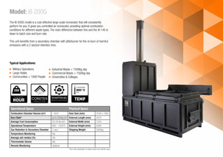 Incinerator product catalogue | PDF