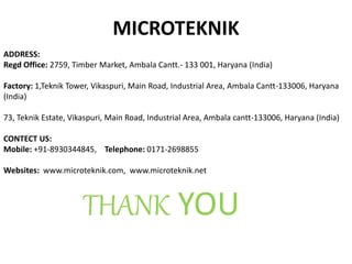 MICROTEKNIK-Incinerator manufacturer and Exporter | PPTX