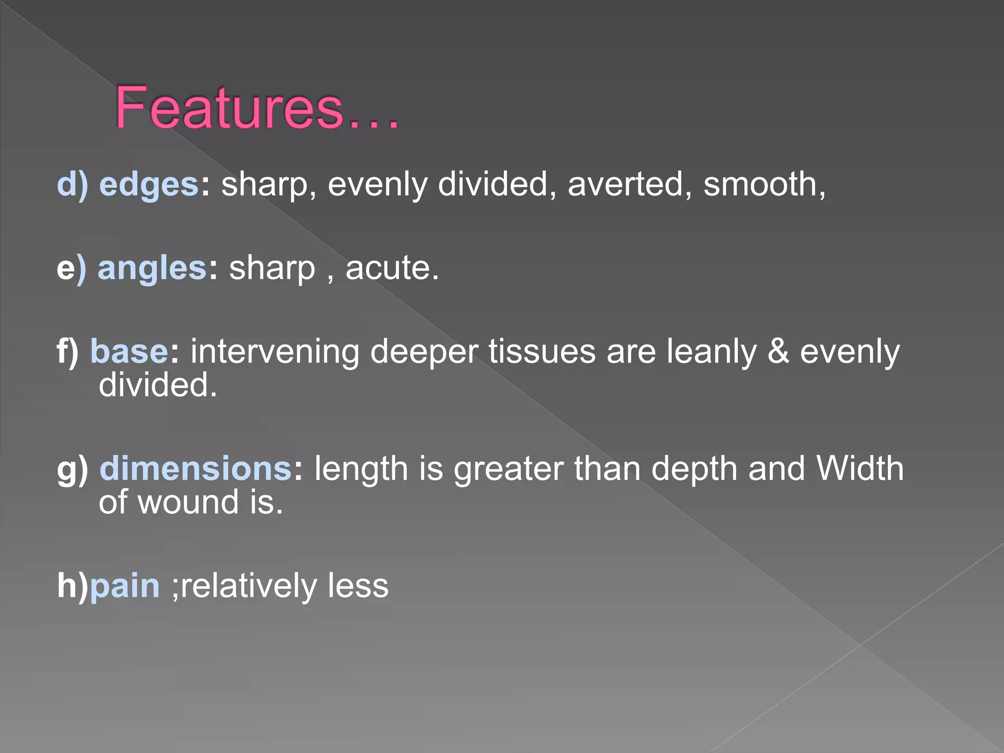 Incised wounds by Dr.M Balaji singh, ACSMCH, Chennai 2020 | PPTX
