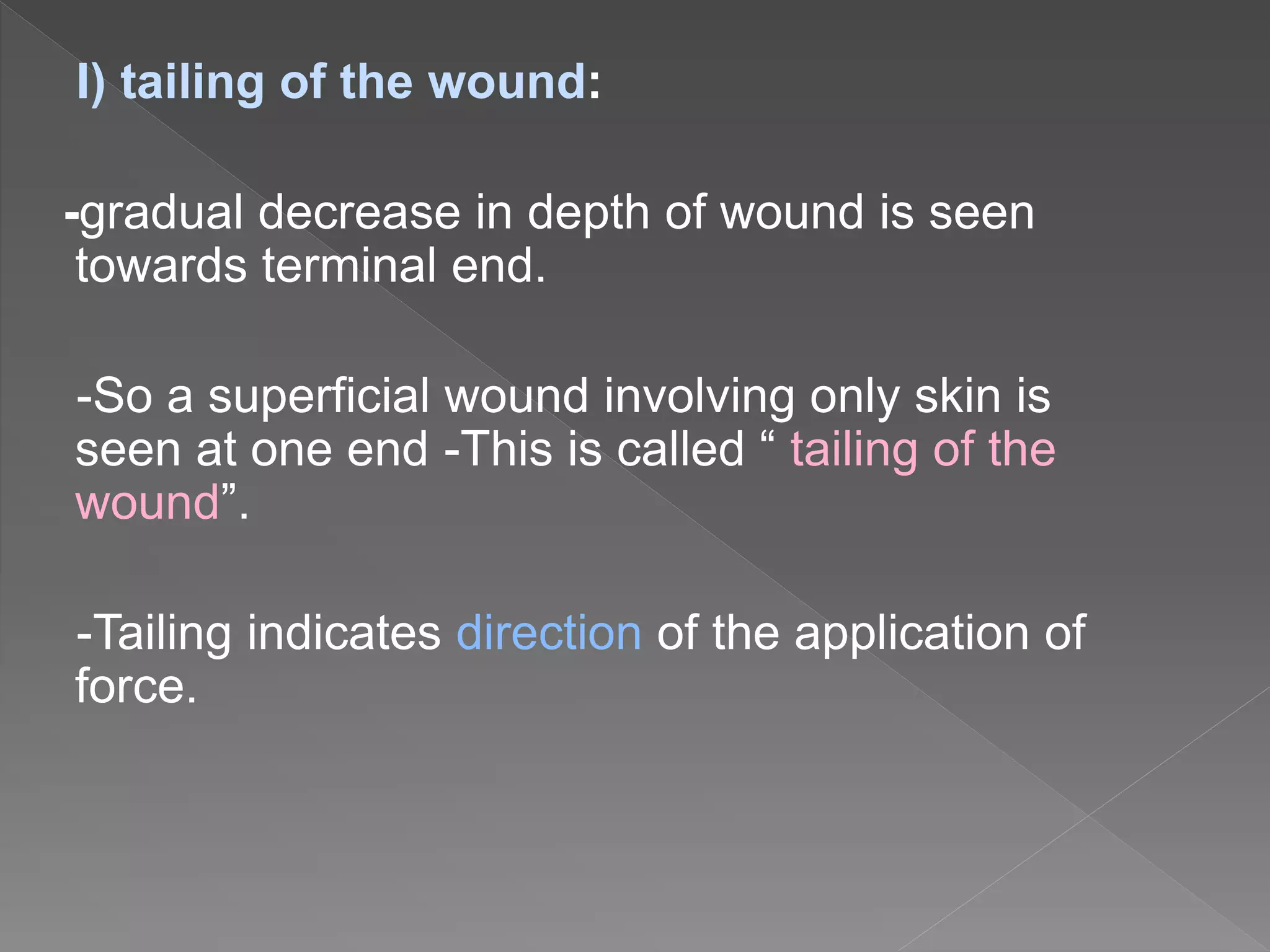 Incised wounds by Dr.M Balaji singh, ACSMCH, Chennai 2020 | PPTX