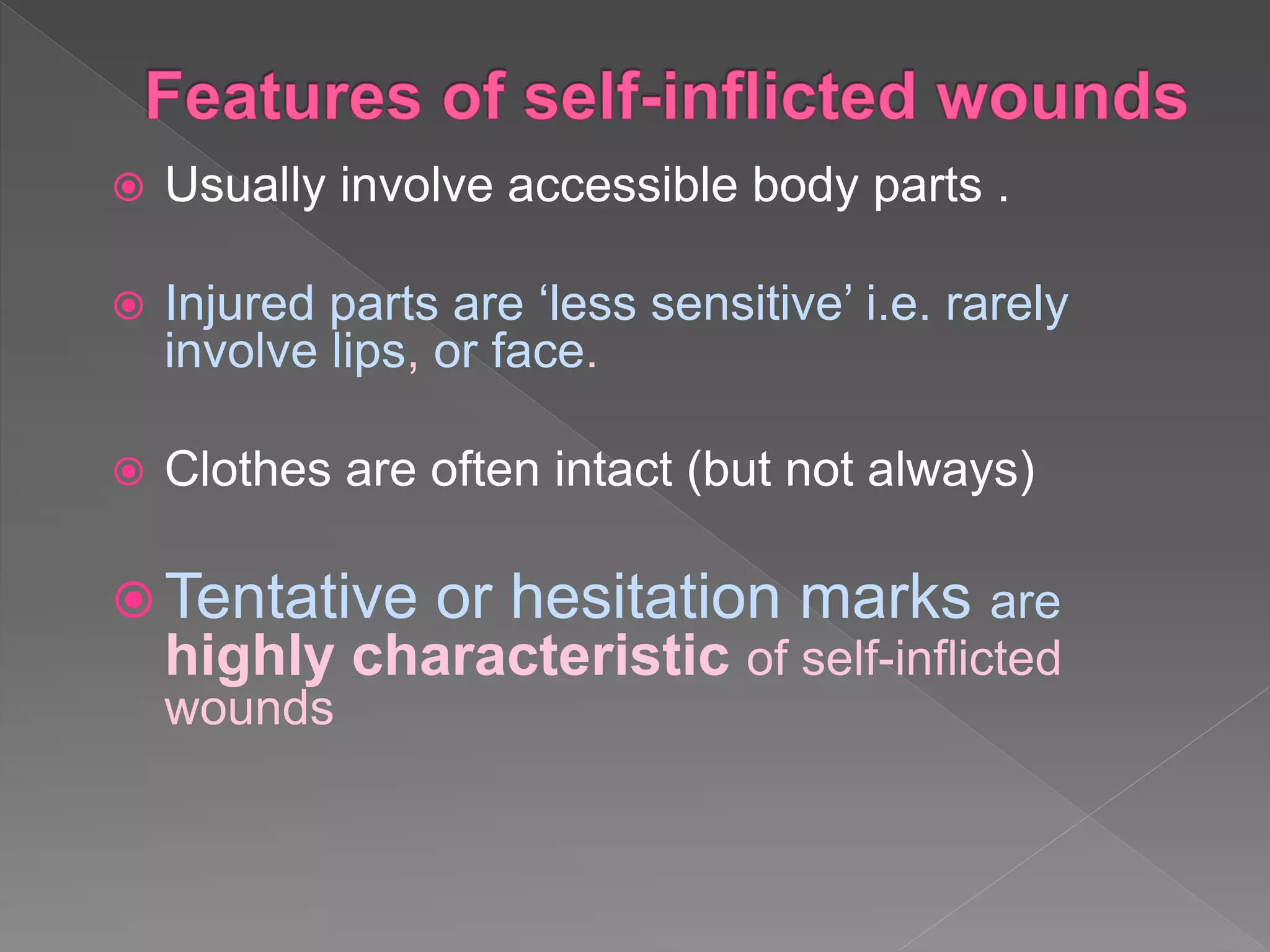 Incised wounds by Dr.M Balaji singh, ACSMCH, Chennai 2020 | PPTX