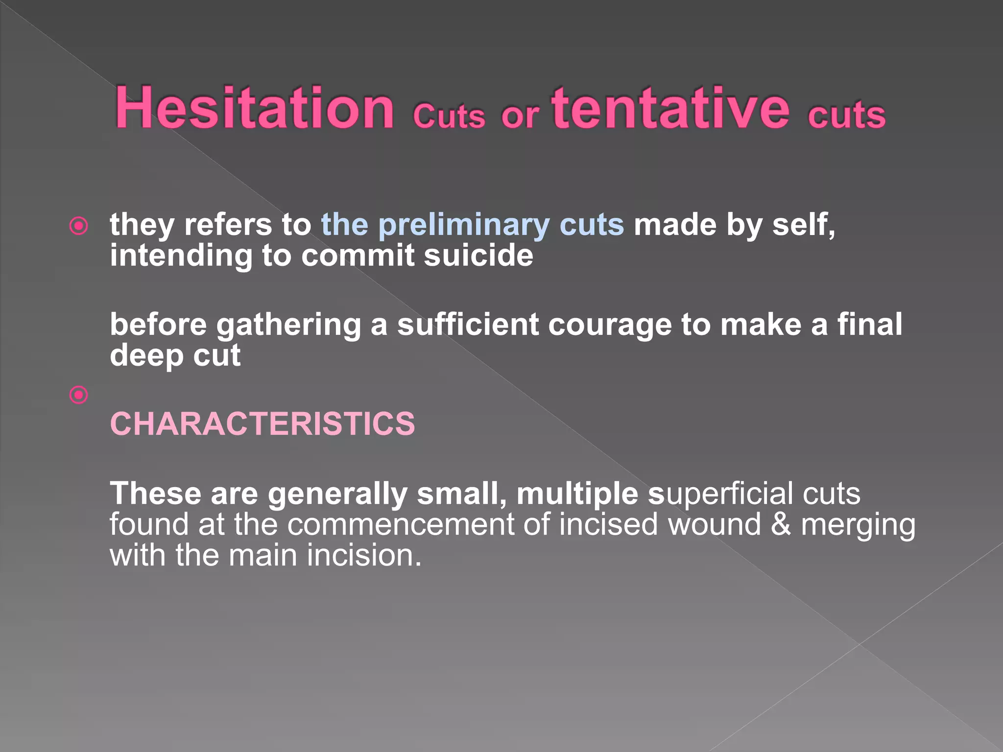 Incised wounds by Dr.M Balaji singh, ACSMCH, Chennai 2020 | PPTX