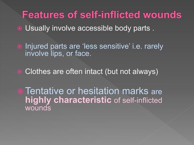 Incised wounds by Dr.M Balaji singh, ACSMCH, Chennai 2020 | PPTX ...