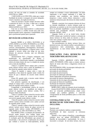 Incisões Para Terceiros Molares Inferiores Inclusos | PDF