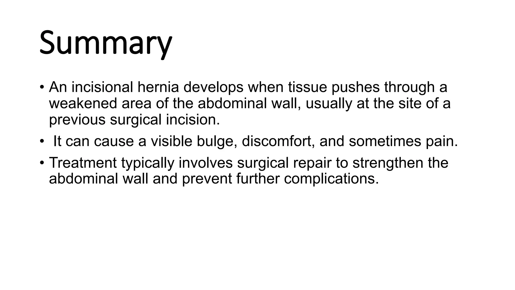 INCISIONAL HERNIA THE SURGICAL PATIENT.pptx