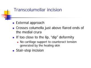 Incision of rhinoplasty | PDF