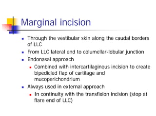 Incision of rhinoplasty | PDF