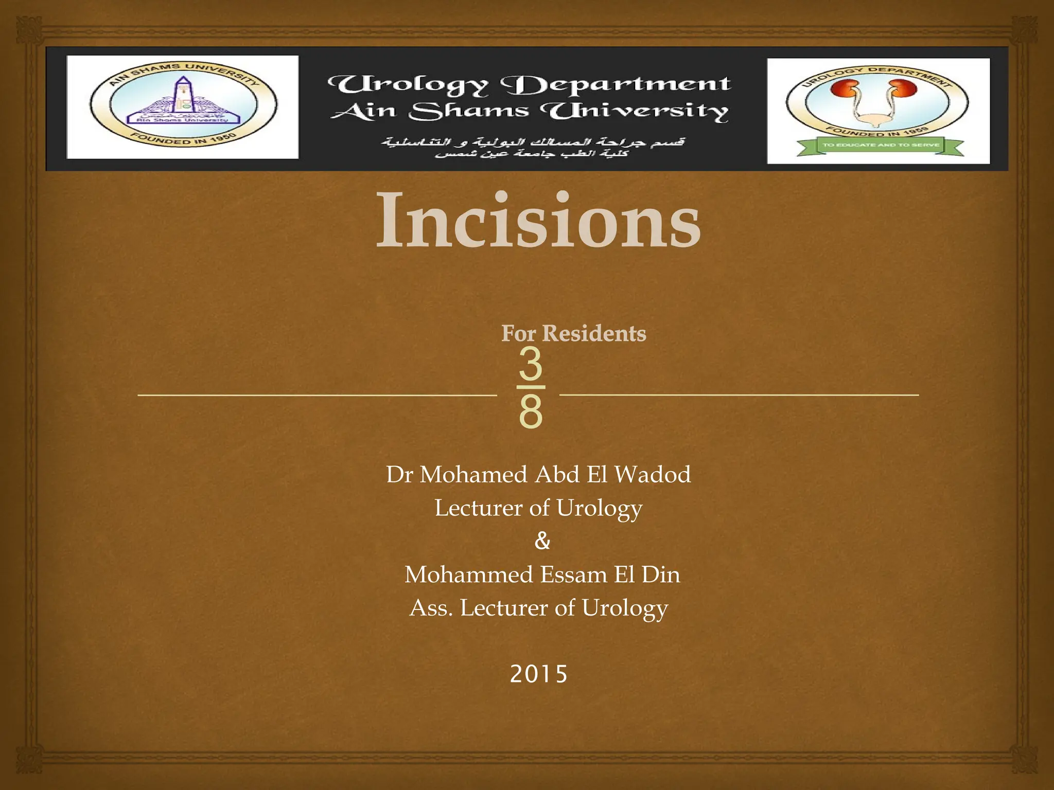 abdominal, loin and groin Incisions .pptx