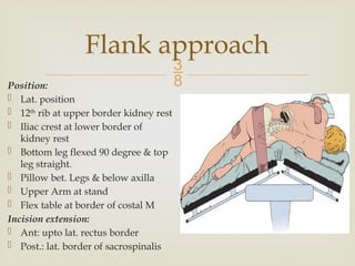abdominal, loin and groin Incisions .pptx