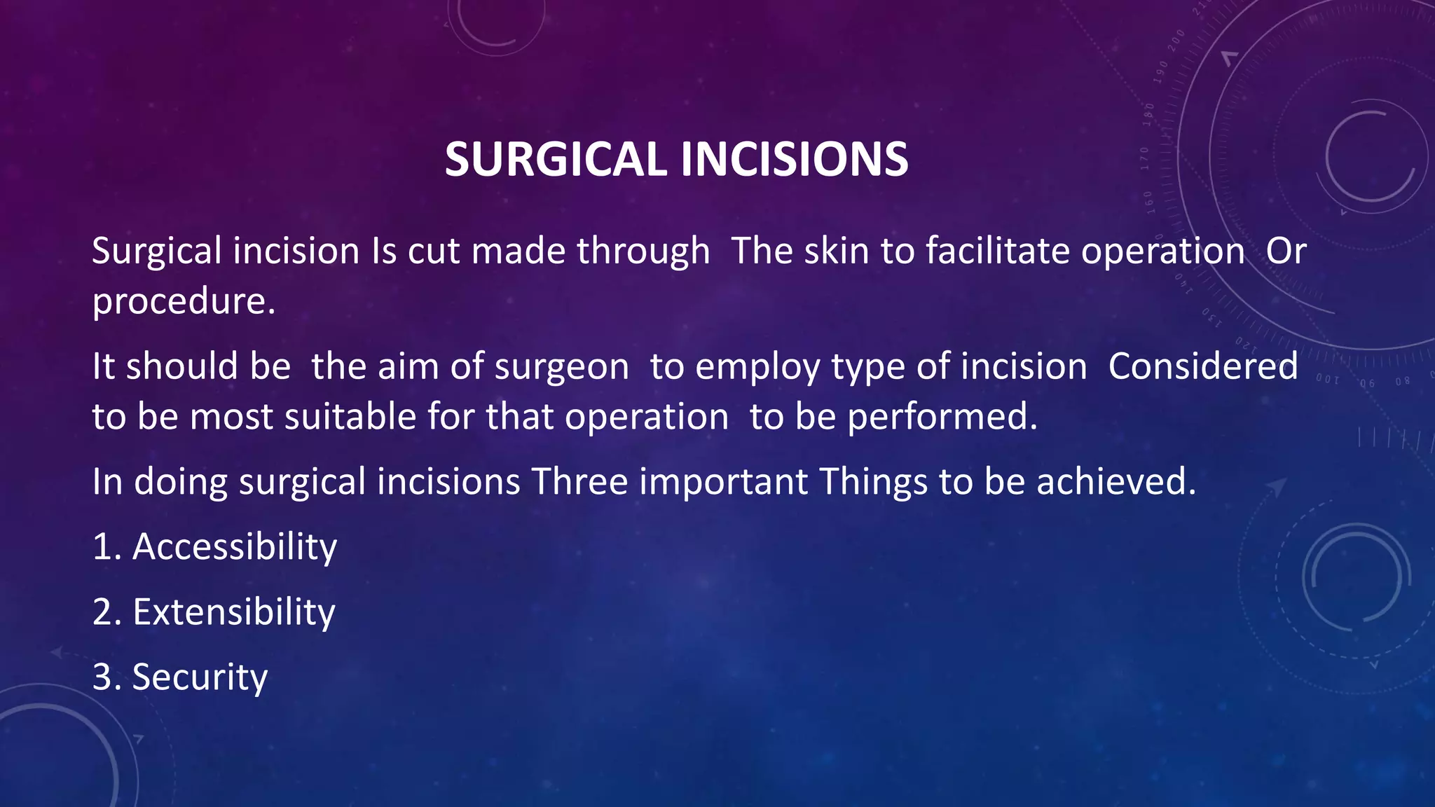 Incisions and position in general surgery by dr chandrakant sabale | PPTX