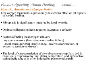 Incisions and wound healing 02 | PPTX