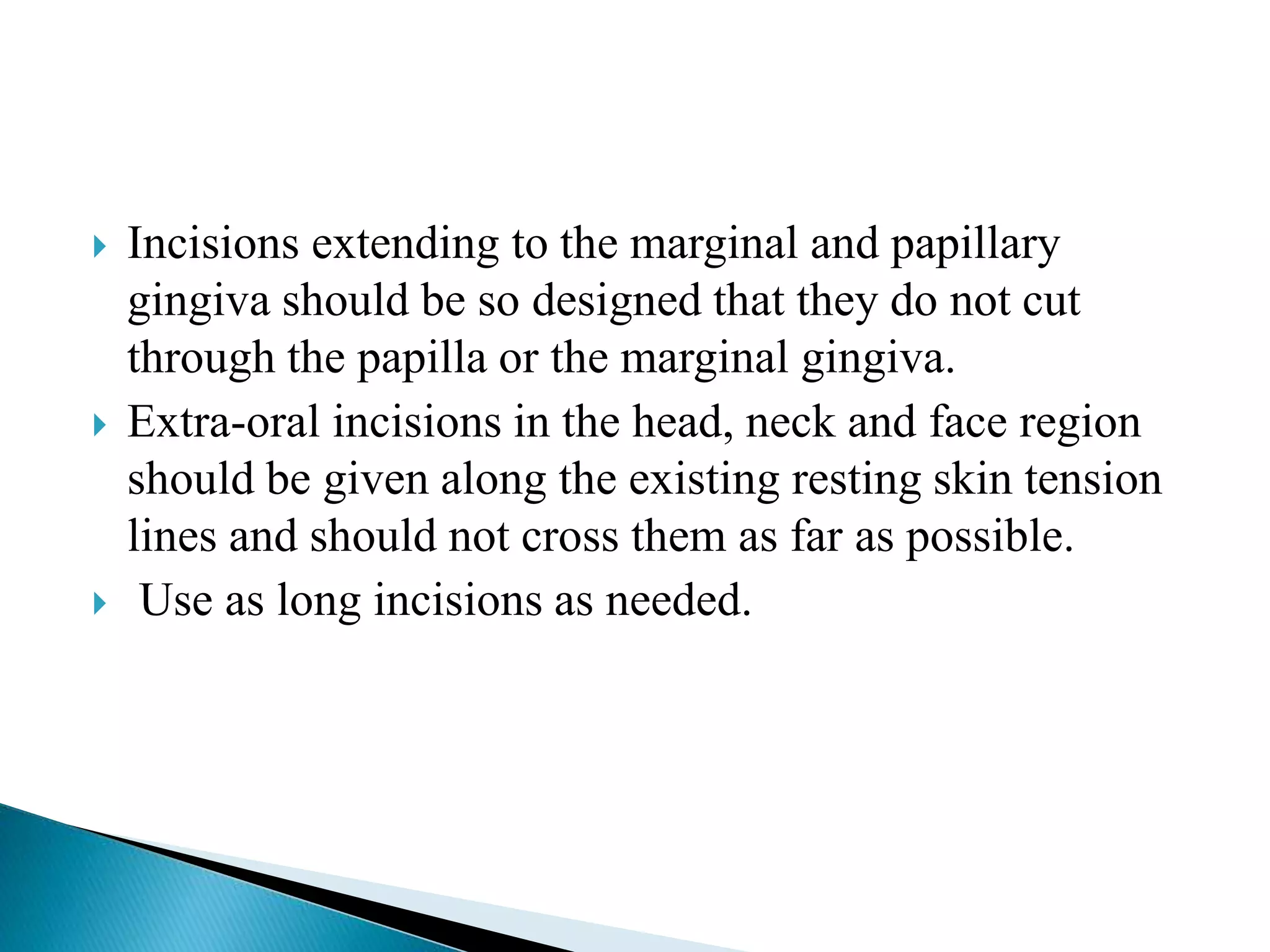 Incisions in head and neck region | PPTX