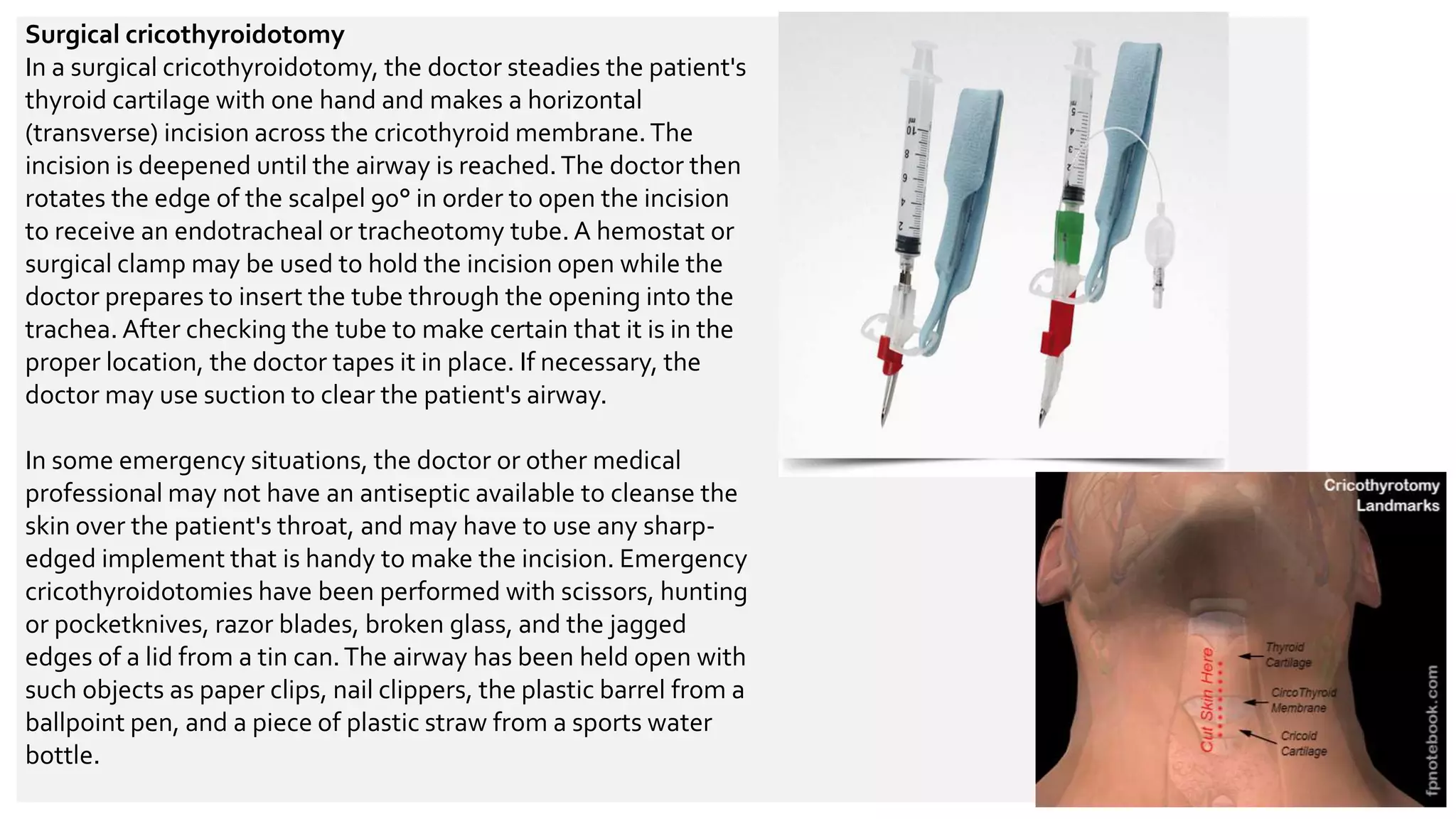Incisions in the neck, thyroidectomy, parathyroidectomy | PPTX
