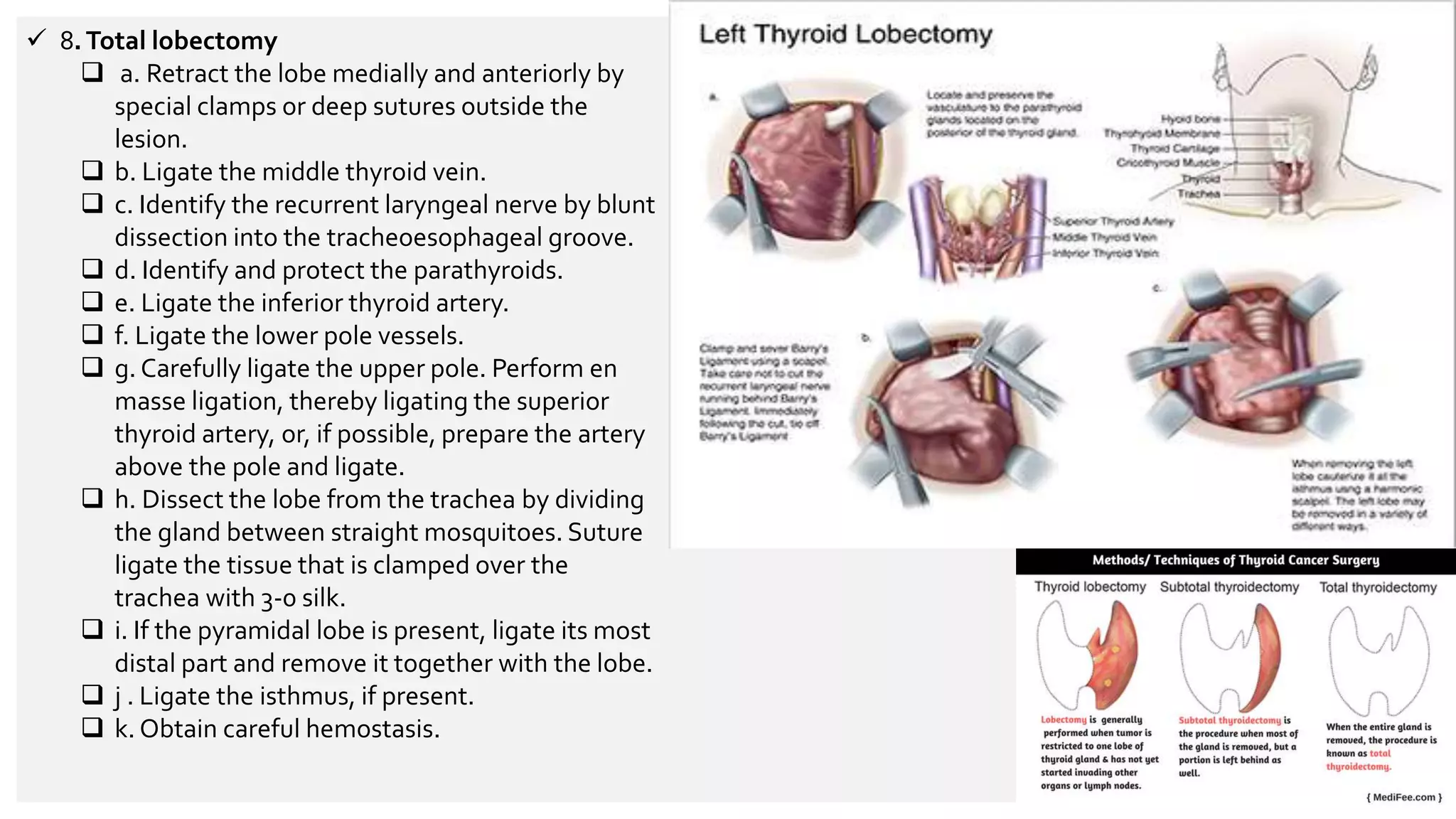 Incisions in the neck, thyroidectomy, parathyroidectomy | PPTX