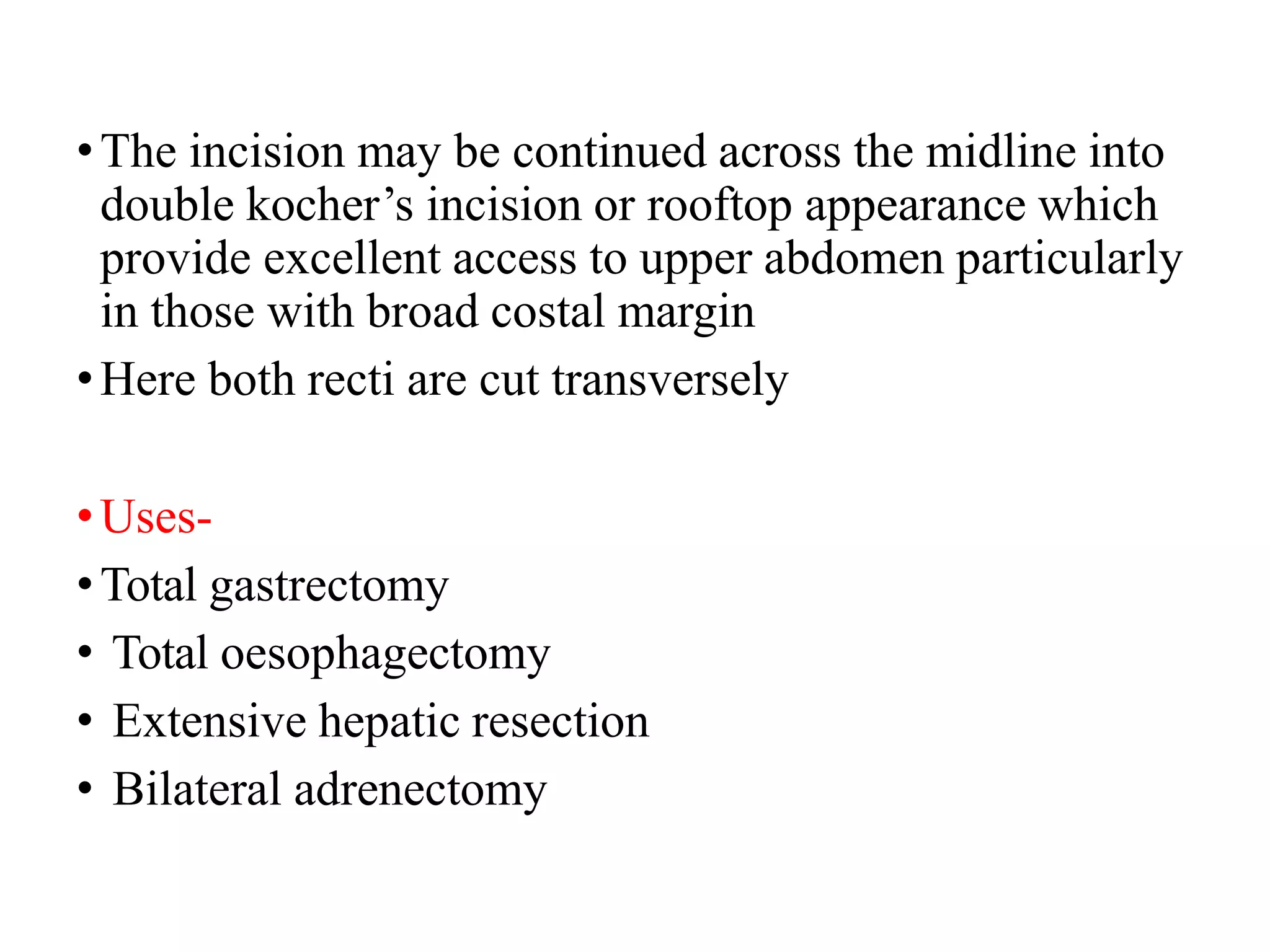 Abdominal incision | PPTX