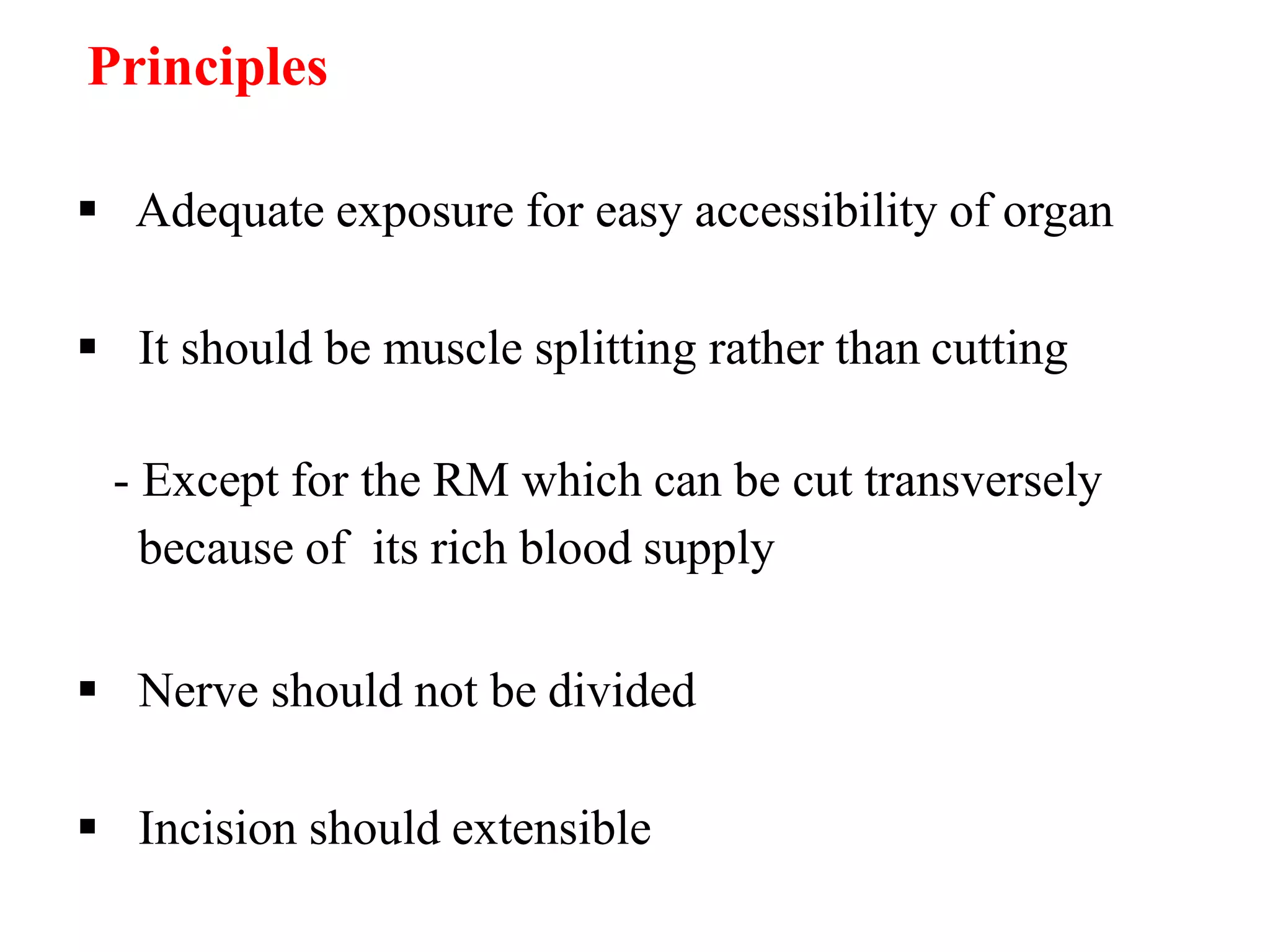 Abdominal incision | PPTX