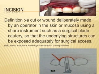 Incision, suture & suture meteri al | PPT