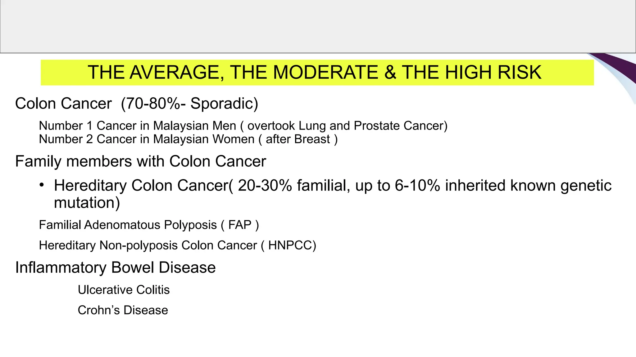 Screening and prevention strategies of colorectal cancer | PPTX