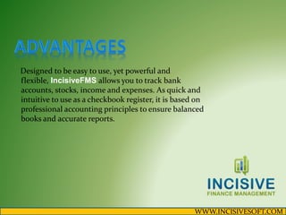 Financial Management Software - IncisiveFMS | PPTX
