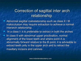 Incisor extraction /certified fixed orthodontic courses by Indian ...