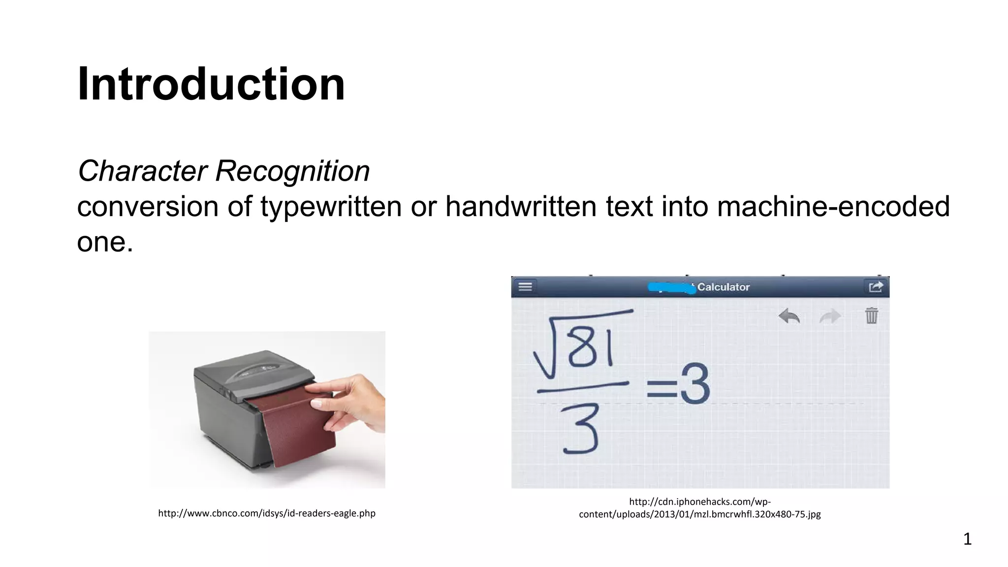 Offline Handwritten Thai Character Recognition Using Single Tier