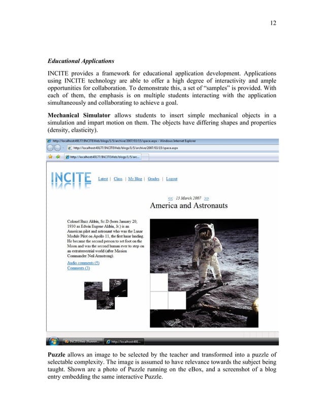 INCITE - INtegrated Components for Interactive TEaching | PDF