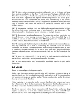 INCITE - INtegrated Components for Interactive TEaching | PDF