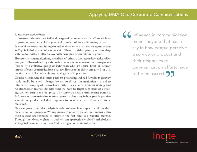 Lean Communications: Process Improvement in PR and Corporate ...