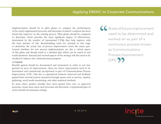 Lean Communications: Process Improvement in PR and Corporate ...