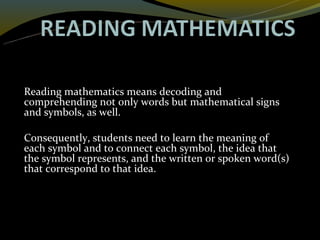 Inckuding mathematical | PPT