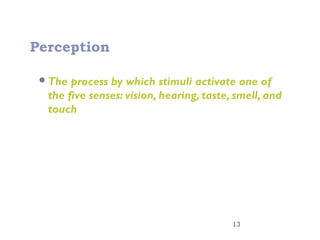 exposure attention perception | PPT
