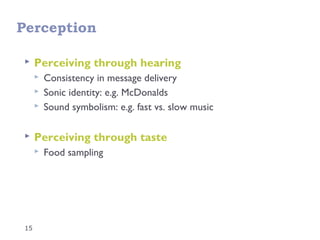exposure attention perception | PPT