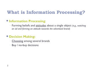 exposure attention perception | PPT