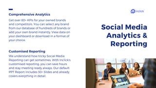 Inclick - Social Media Intelligence Platform | PPT