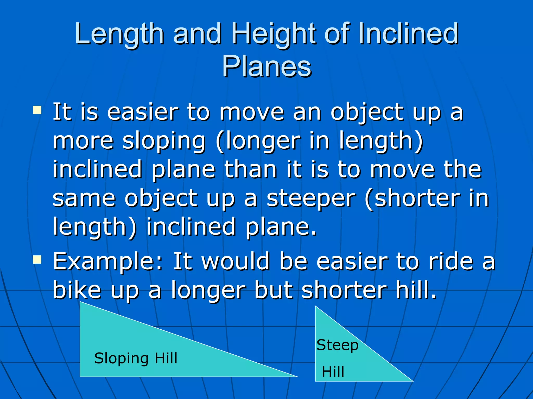 Inclined Planes Screws Wedges | PPT
