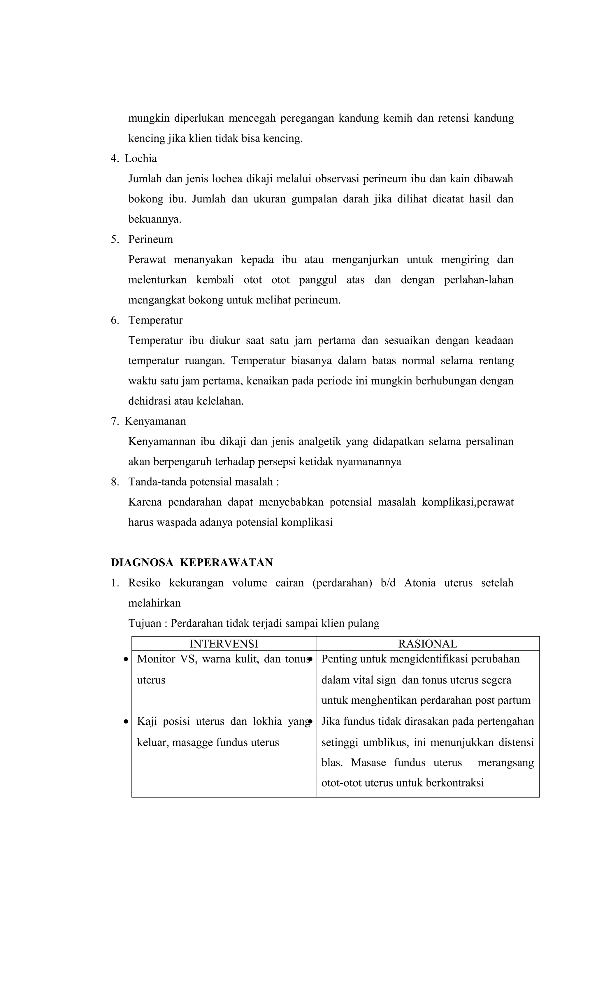 Inc lp partus fisiologis | DOC