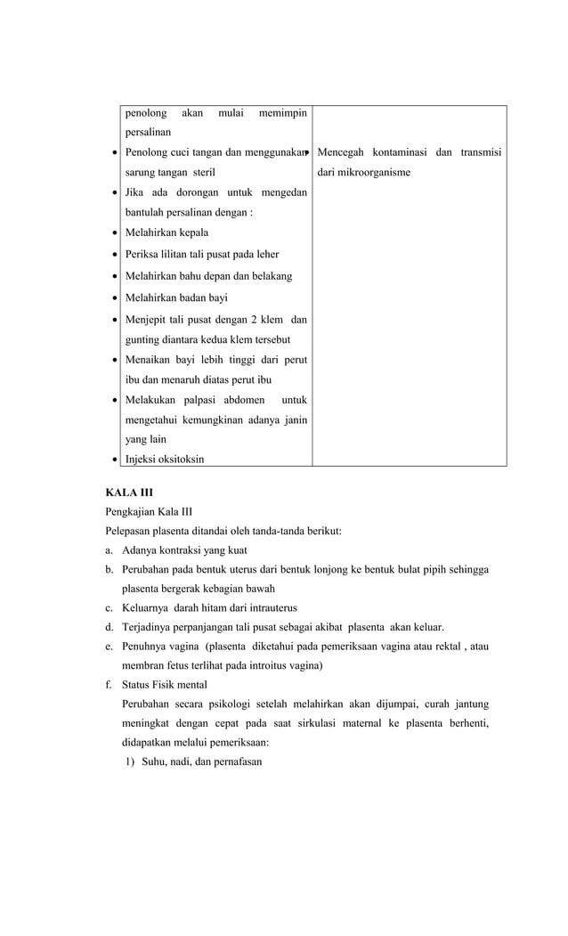 Inc lp partus fisiologis | PDF