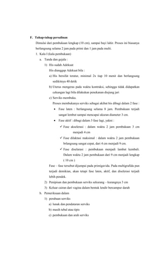 Inc lp partus fisiologis | PDF