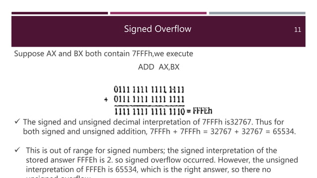 Flag Registers (Assembly Language) | PPTX | Computing | Technology & Computing