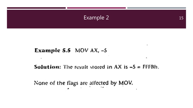 Flag Registers (Assembly Language) | PPTX | Computing | Technology & Computing