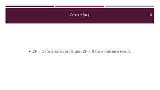 Flag Registers (Assembly Language) | PPTX
