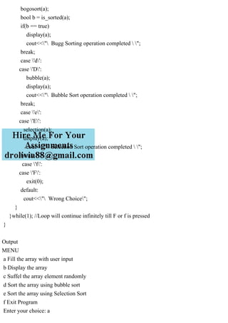 #include algorithm #include vector #include iostream usi.pdf | Programming Languages | Computing