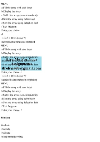 #include algorithm #include vector #include iostream usi.pdf ...